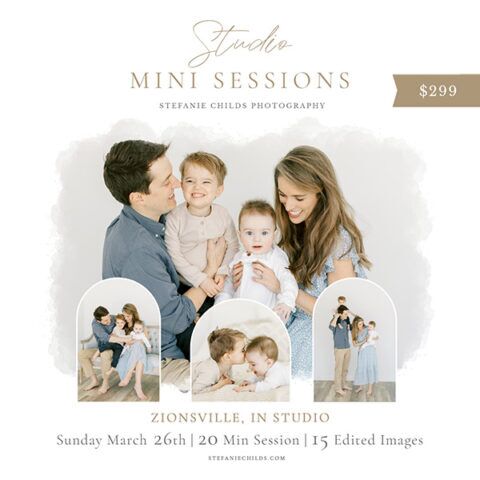 The Wright Family | Studio Session - Stefanie Childs Photography